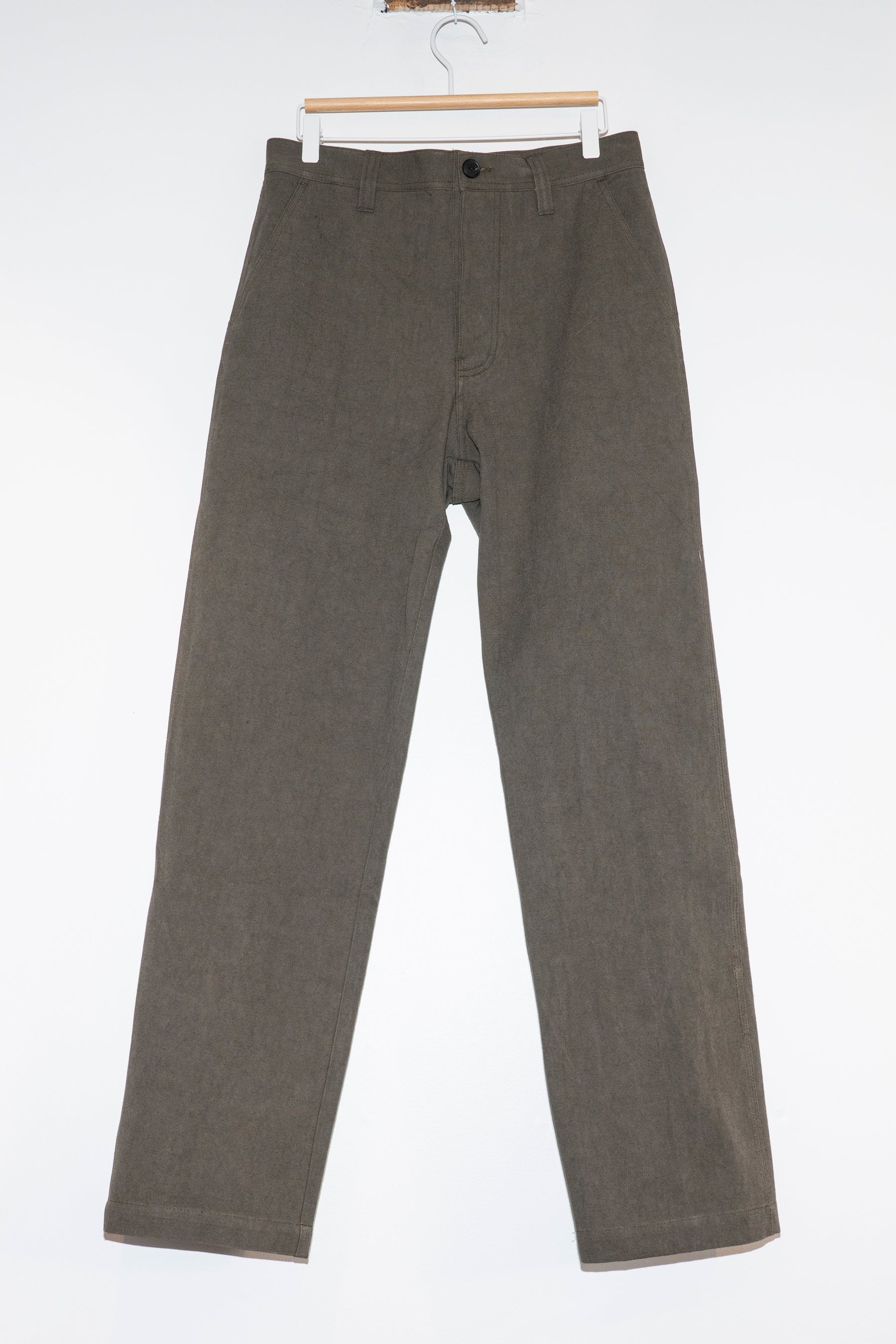 ARCHIE - STANDARD PANT IN KHAKI GREEN – understory-shop